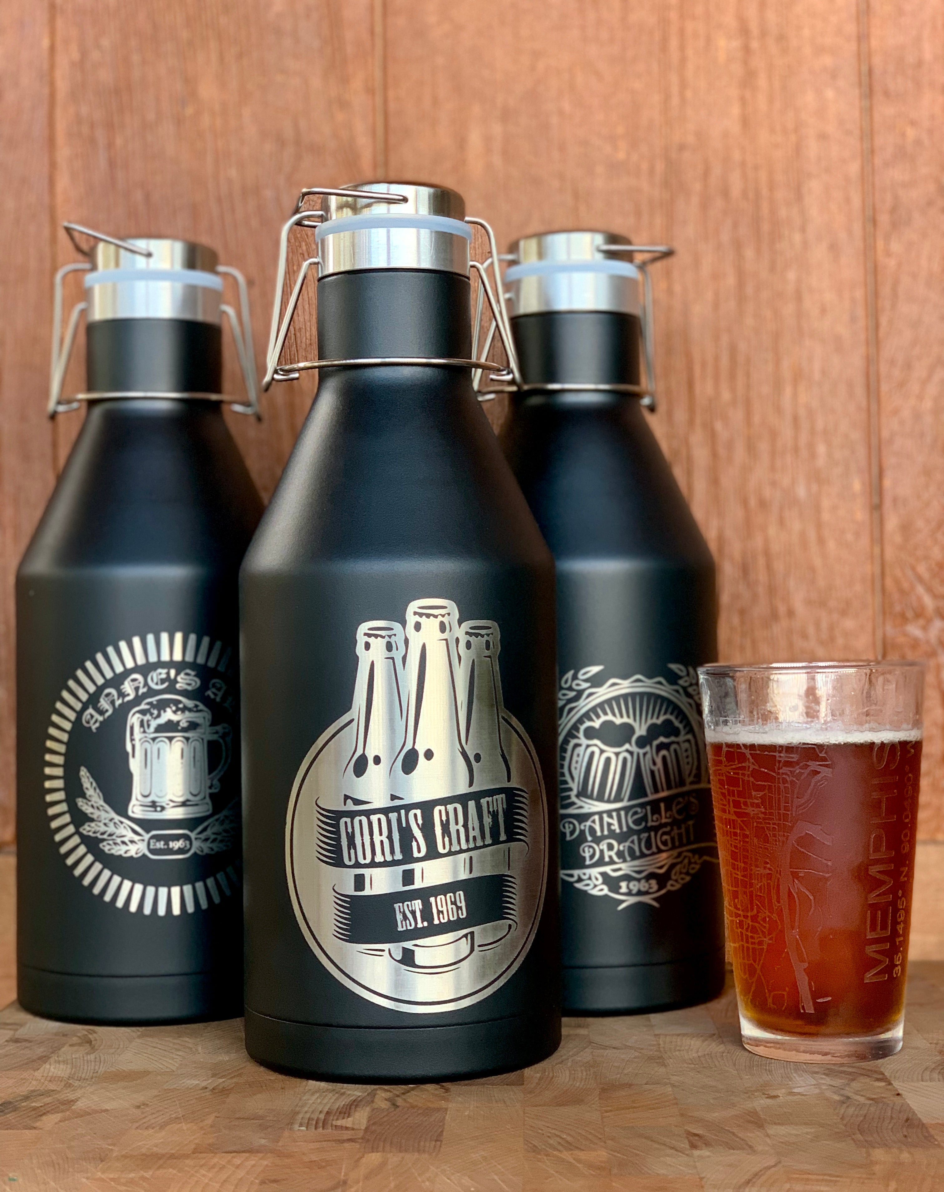 64 oz Polar Camel Growler - Design your own! – Burnin' Love Laser Engraving